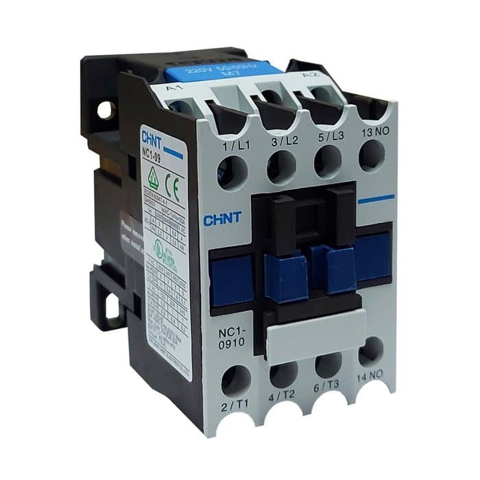 Contactor Chint | Tripolar | 9 Amp (AC3) | Bobina 220 Vac | 1NC | NC1-0901 | 220 Vac | 00907 ...